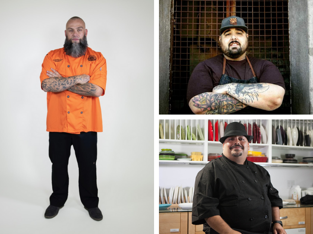 Three celebrity TV chefs serve up live cooking demonstrations at Blaze ...