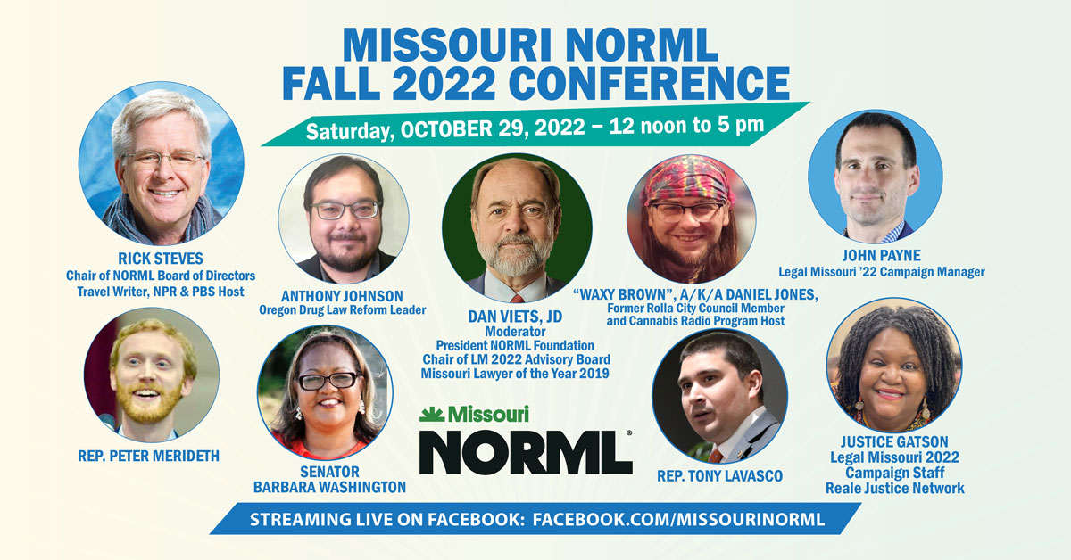 Rick Steves to speak in support of Amendment 3 at Missouri NORML online conference Saturday ...