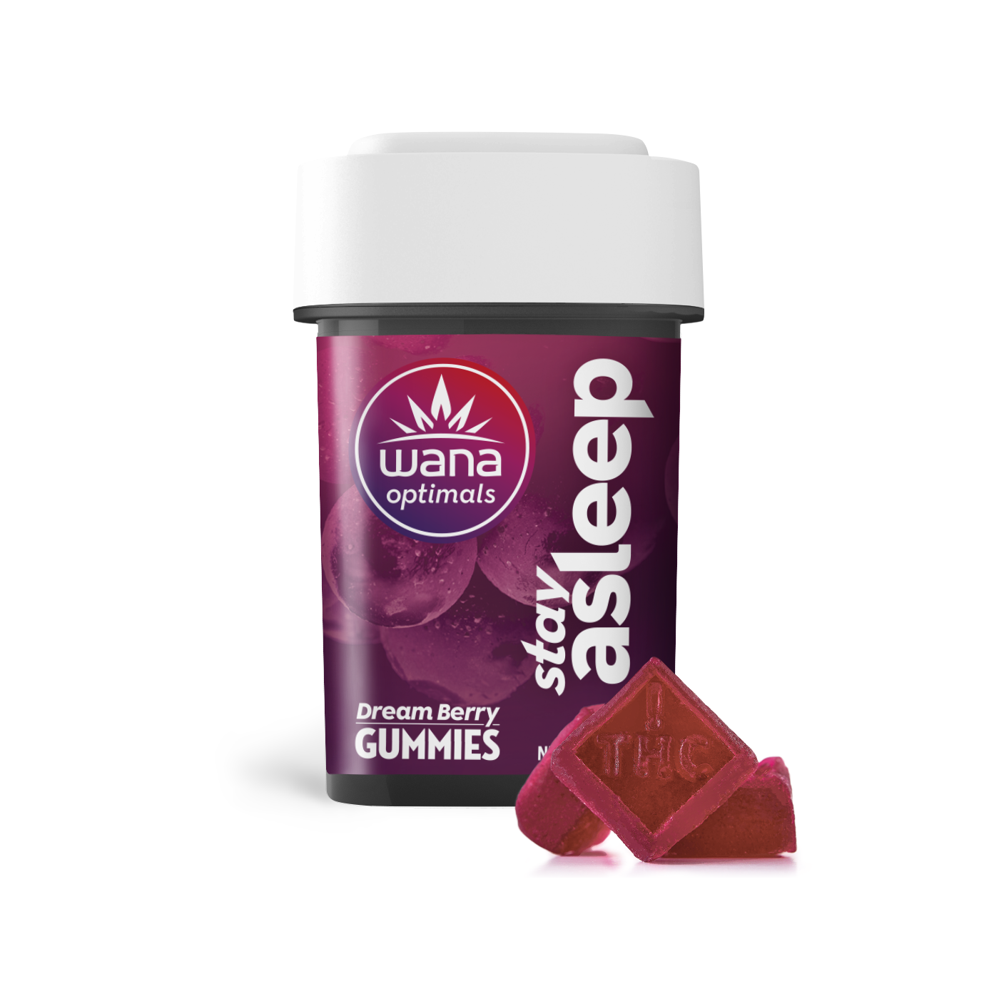 Wana Optimals Stay Asleep & Fast Asleep Gummies offer a science-backed ...