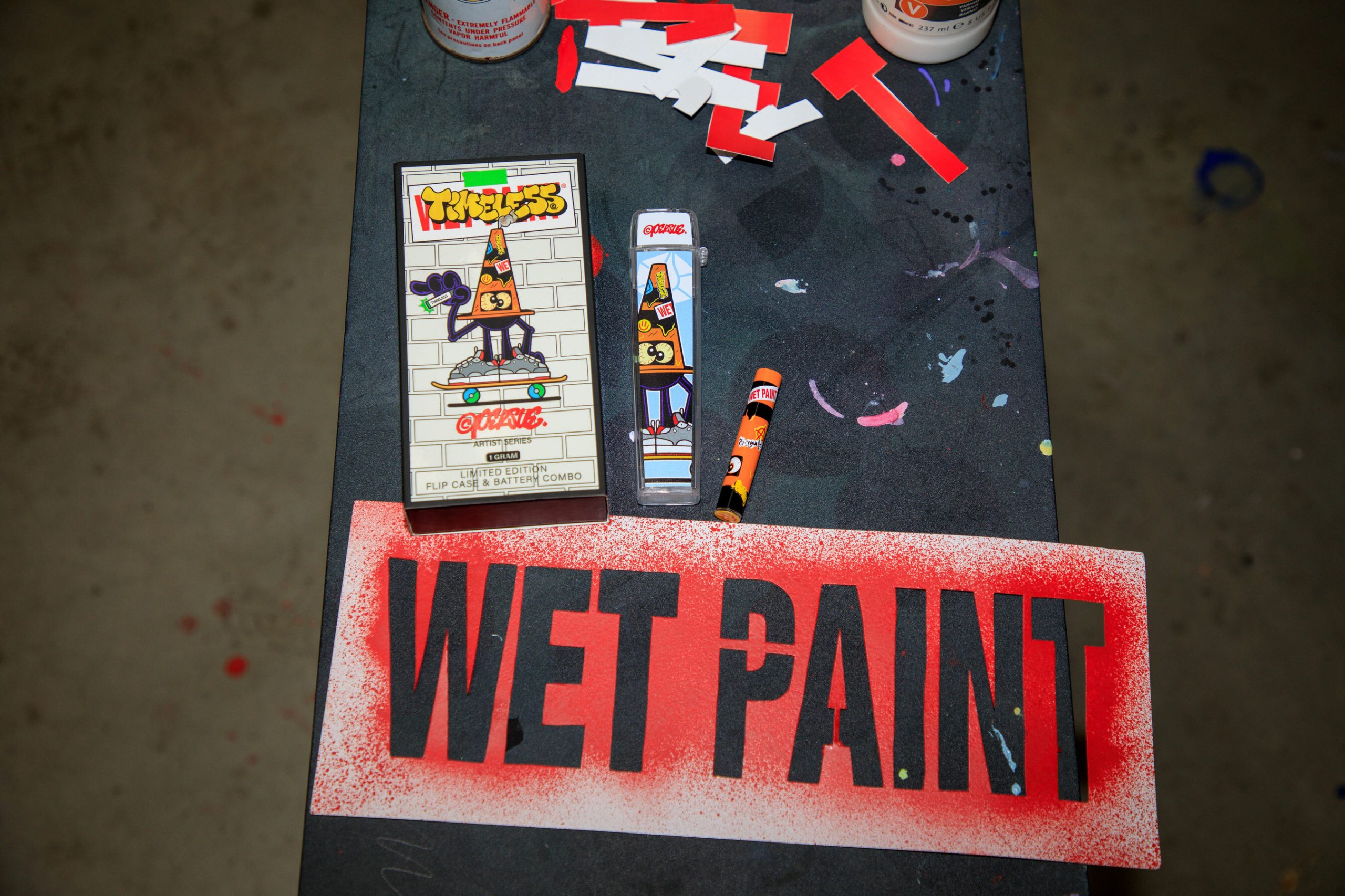 Timeless and WET PAINT launch year-long artist series beginning with ...